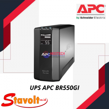 APC Power-Saving Back-UPS Pro 550 BR550GI | Stavolt.co.id
