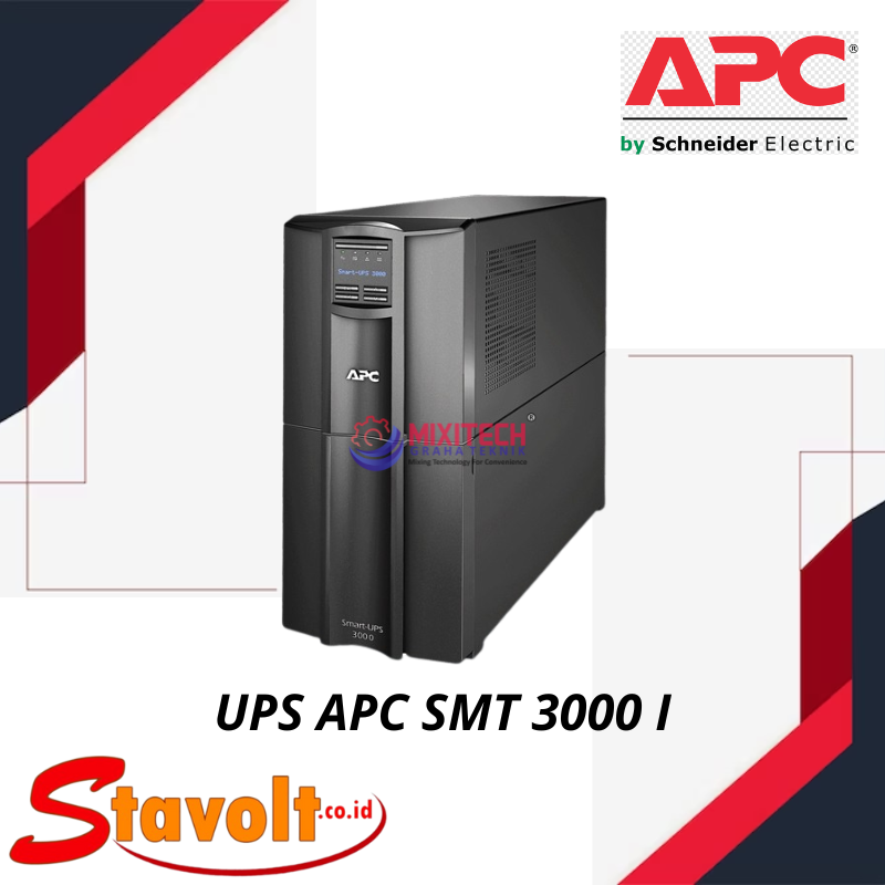 UPS APC Smart UPS 3000VA LCD – SMT3000i | Stavolt.co.id